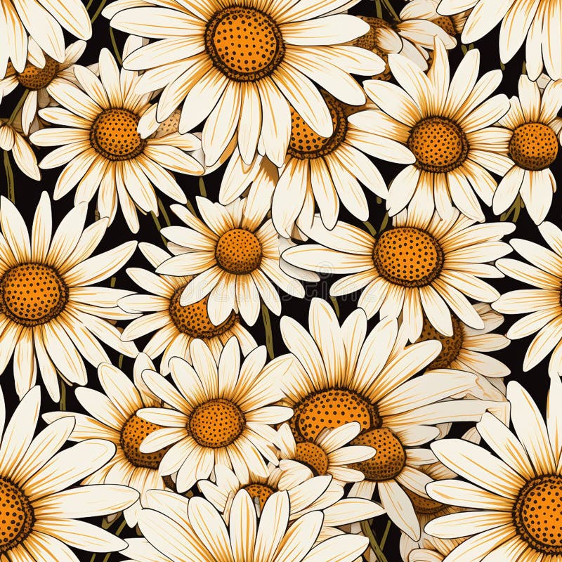 Floral Daisy Logo Design for Creative Business Stock Illustration ...