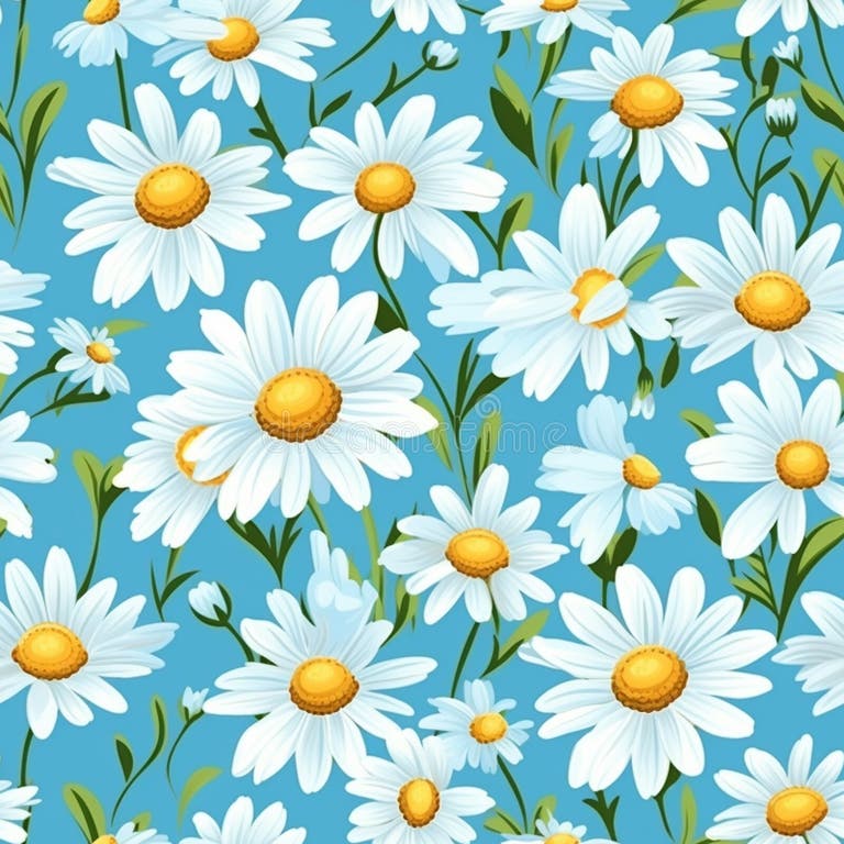 Floral Daisy Logo for Logo Design Stock Illustration - Illustration of ...