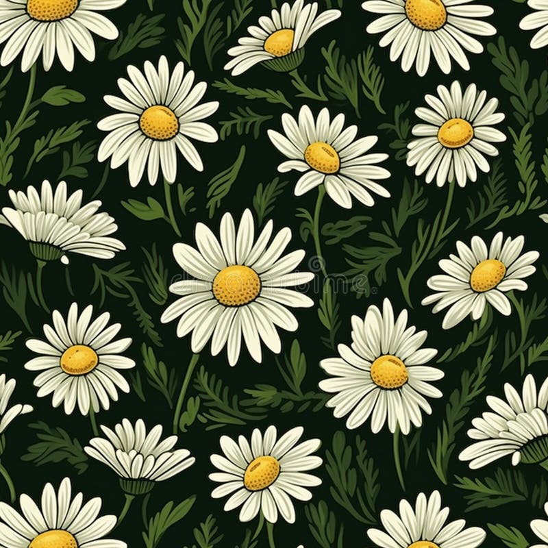 Floral Daisy Logo for Logo Design Stock Illustration - Illustration of ...