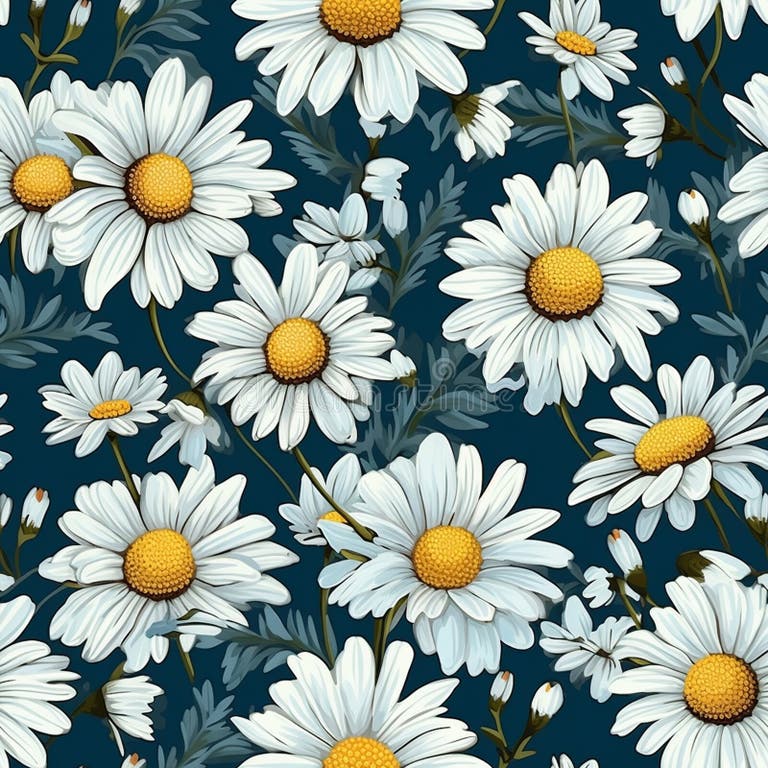 Floral Daisy Logo for Logo Design Stock Illustration - Illustration of ...