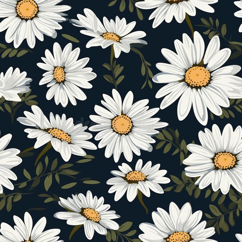 Floral Daisy Logo Design for Unique Style Stock Illustration ...