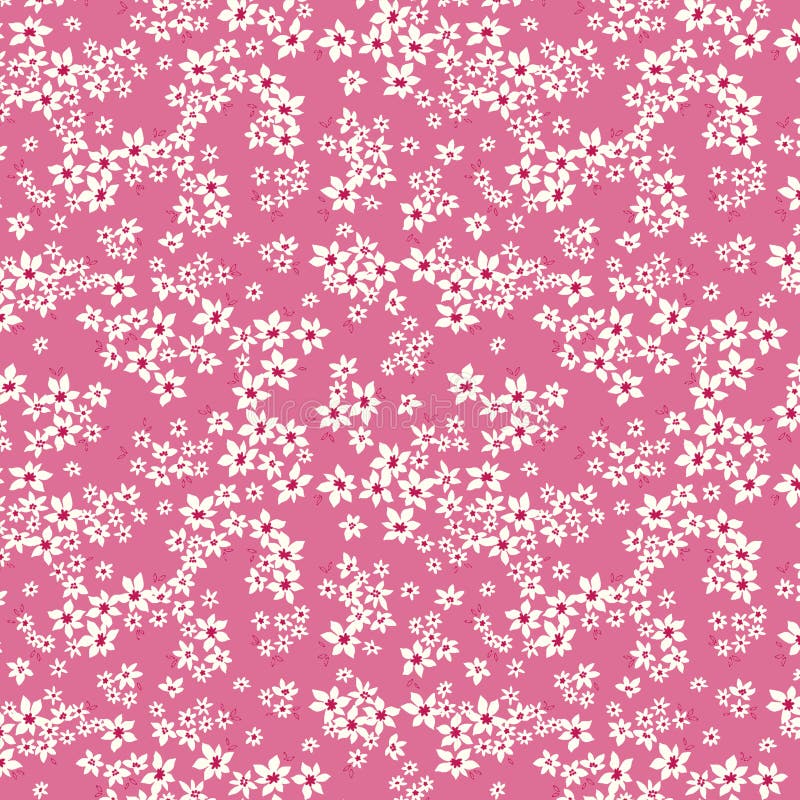 Floral Damask Repeat Block Print Pattern Vector File Boho Floral ...