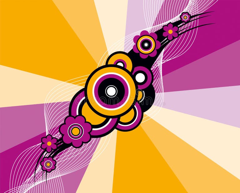 Floral Roundel Design Stock Illustrations – 70 Floral Roundel Design ...