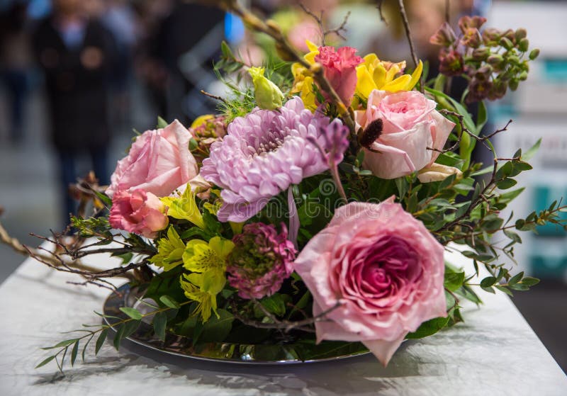 Floral design stock image. Image of composition, bouquet - 95518703