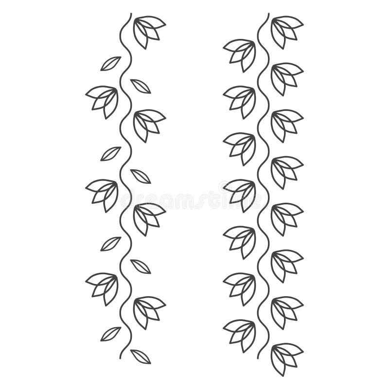 Floral design element stock vector. Illustration of flourish - 83215460