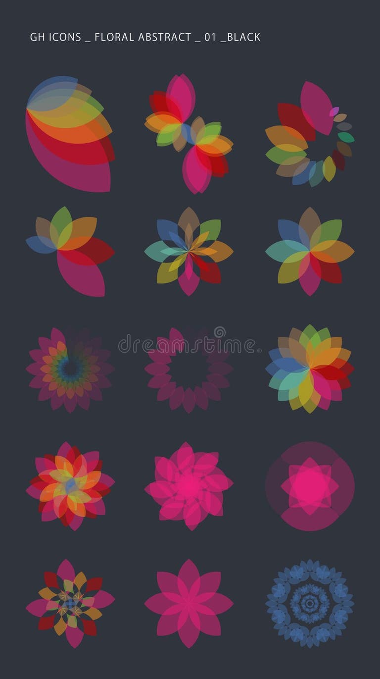 Floral Symbols Stock Illustrations – 44,239 Floral Symbols Stock ...