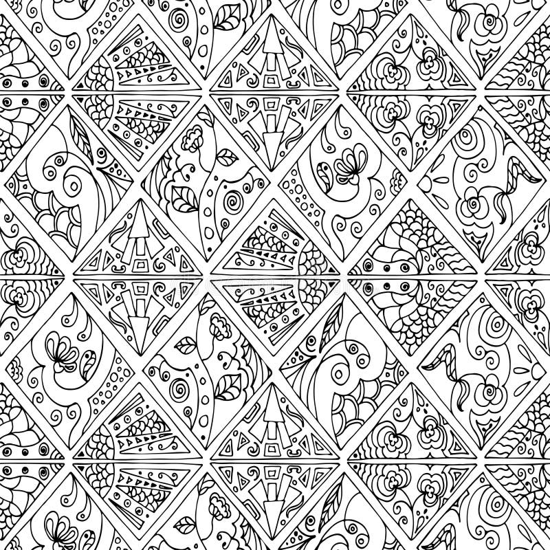 Floral diamonds stock vector. Illustration of nature - 58023990