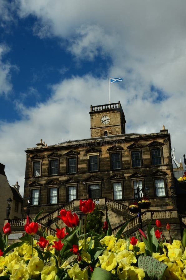 Floral Display stock photo. Image of masonry, floral - 96605586
