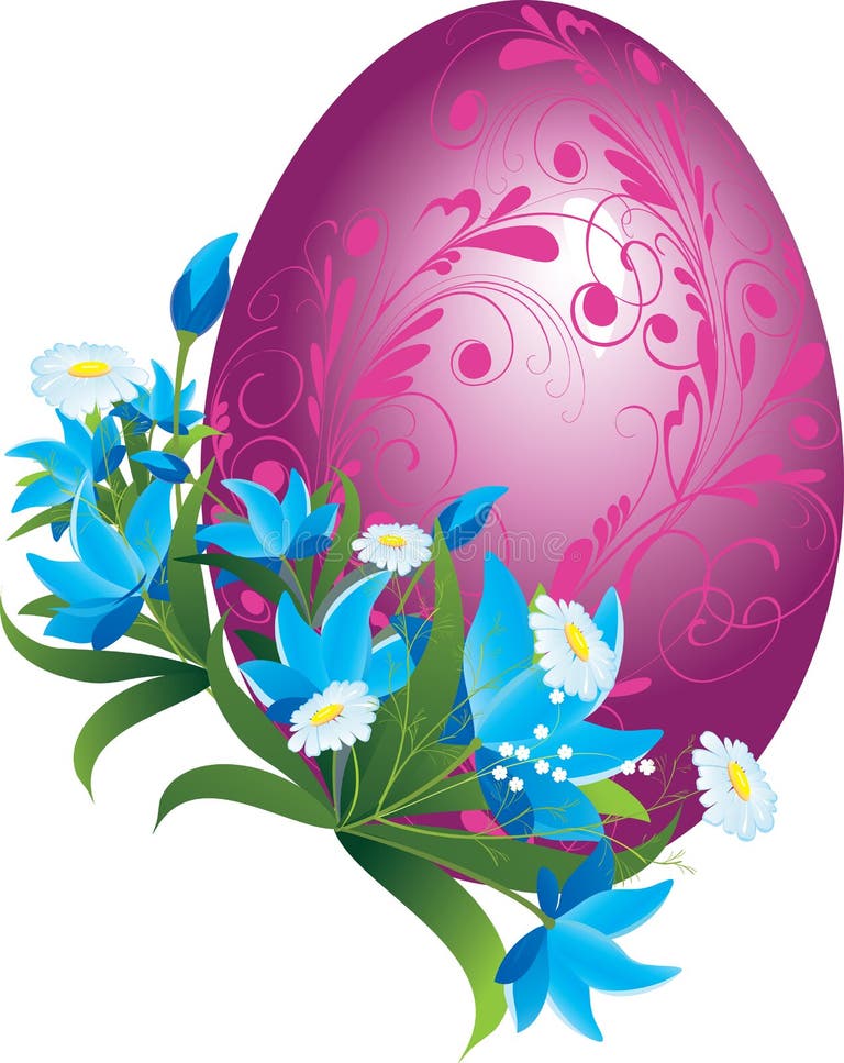 Purple Easter Egg Clip Art Stock Illustrations – 517 Purple Easter Egg ...