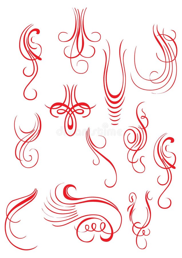 Abstract scroll pattern stock vector. Illustration of gothic - 31679125