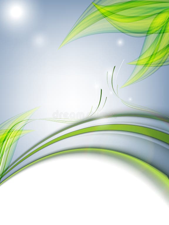 Floral Environmental Vector Frame Stock Vector - Illustration of ...