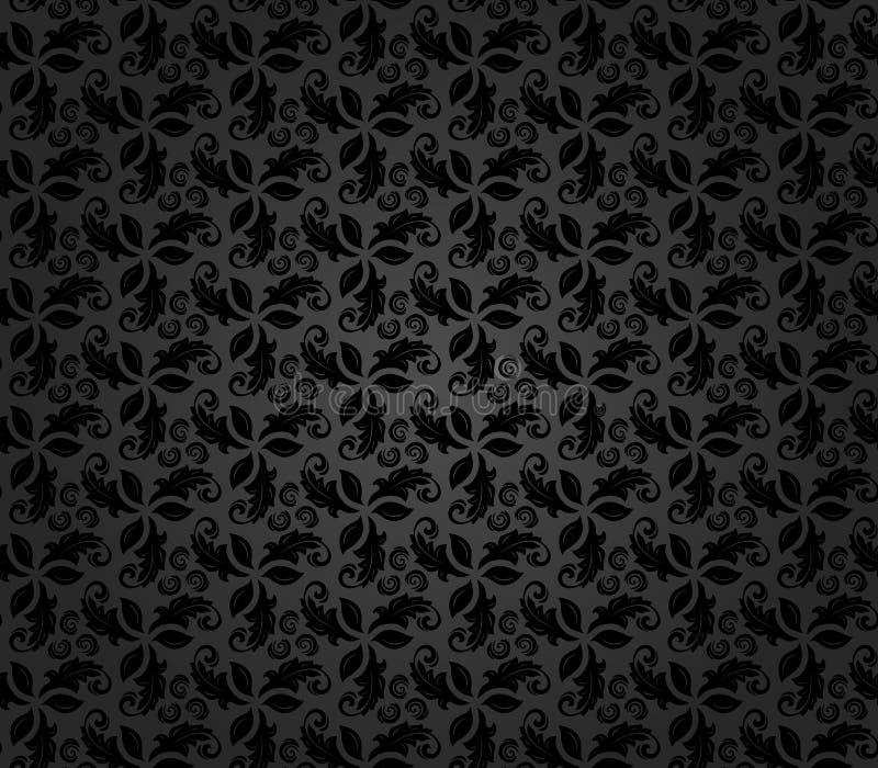 Floral Fine Seamless Pattern Stock Illustration - Illustration of color ...