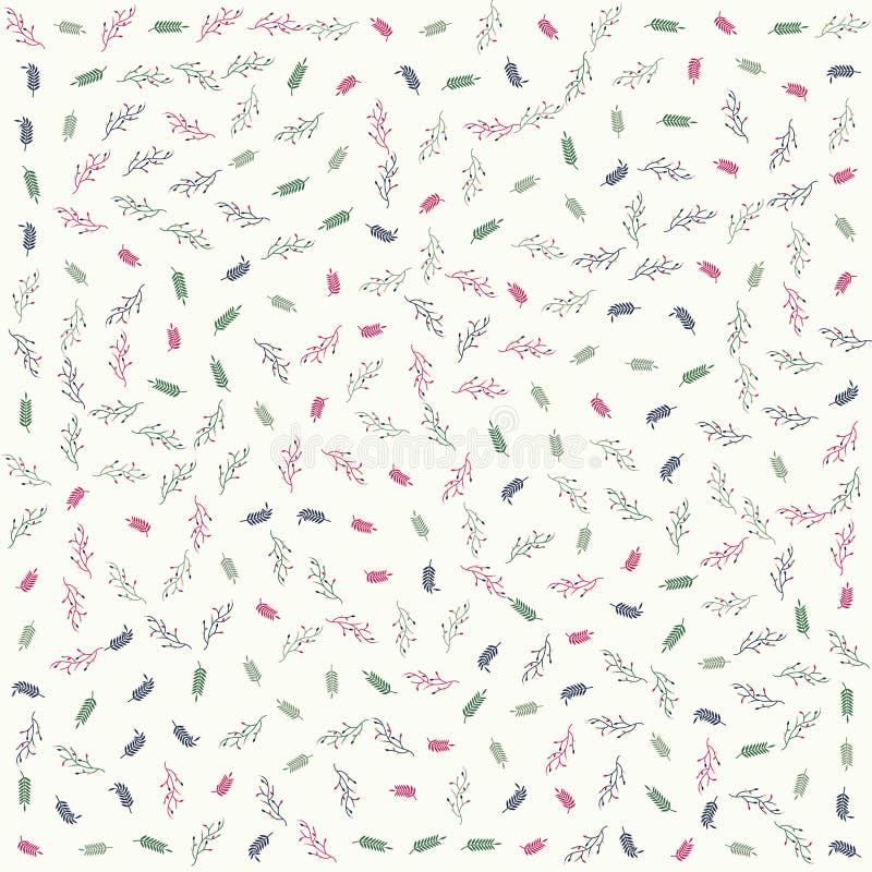 Floral Flower Pattern Background Design Vector Stock Illustration ...