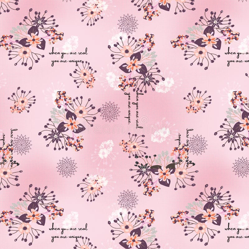 Flower design pattern stock illustration. Illustration of floral ...
