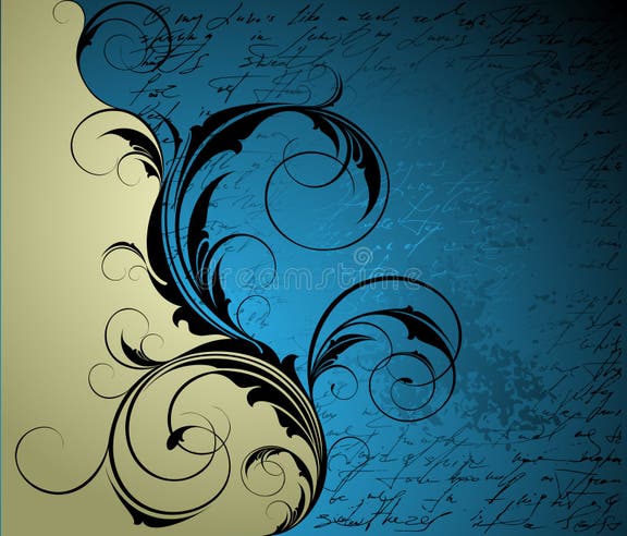 Floral frame stock vector. Illustration of frame, vector - 5645465