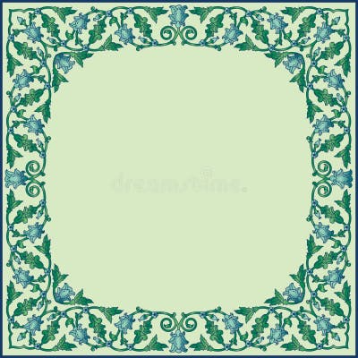 Trellis Border Stock Illustrations – 1,237 Trellis Border Stock ...