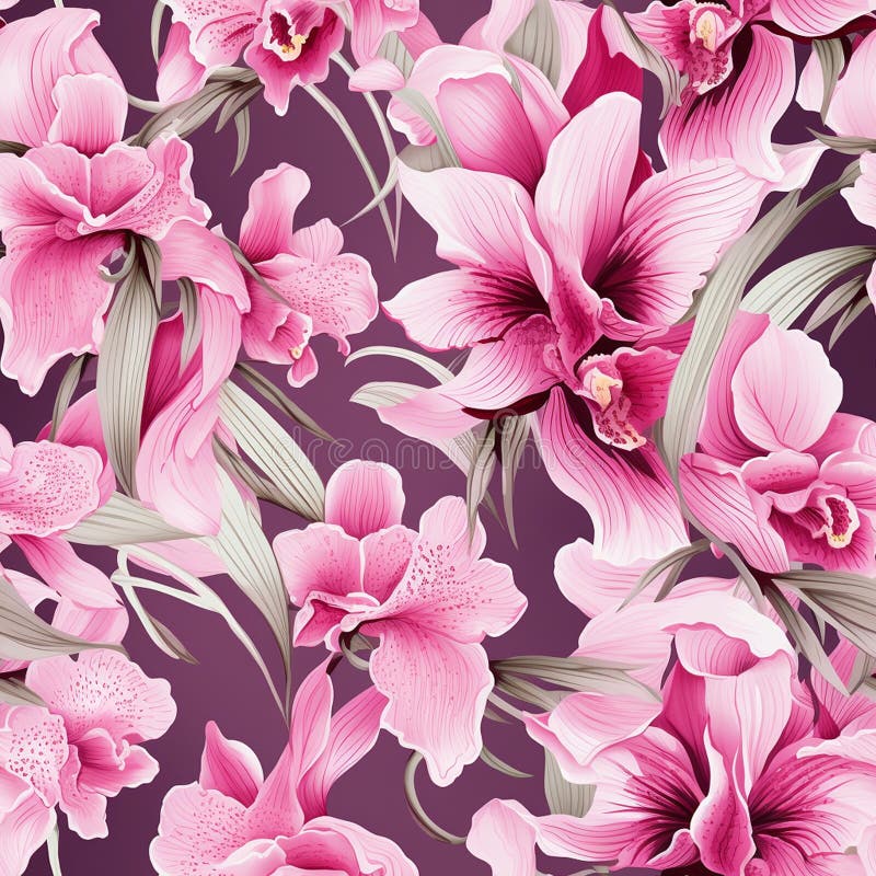 Floral Geometric Background for Wallpaper Stock Illustration ...