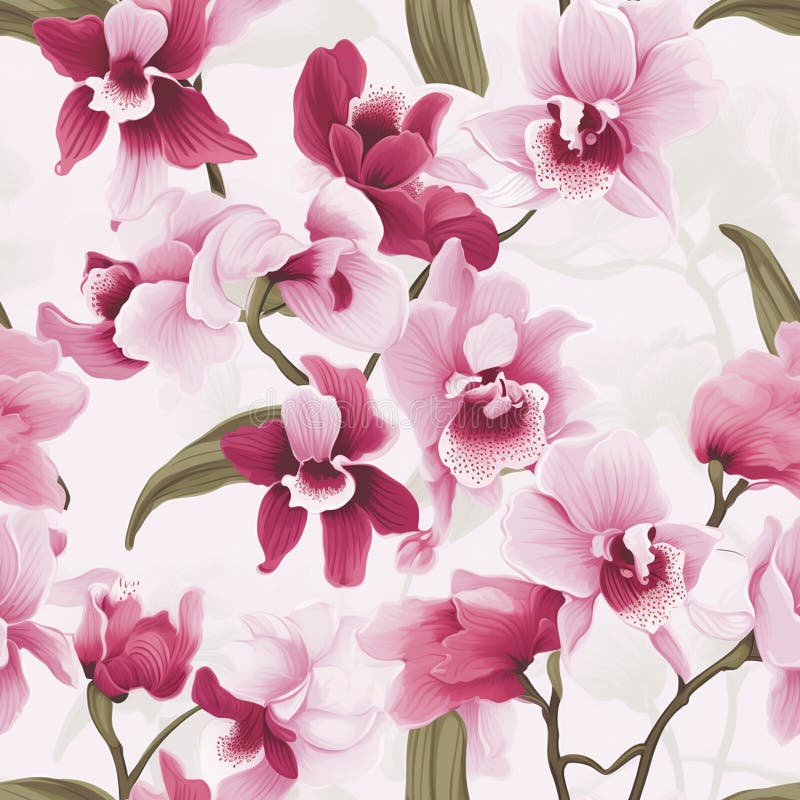 Floral Geometric Background for Wallpaper Stock Illustration ...