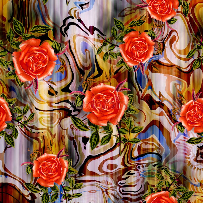 Textile Print Texture,facric Texture Stock Illustration - Illustration ...