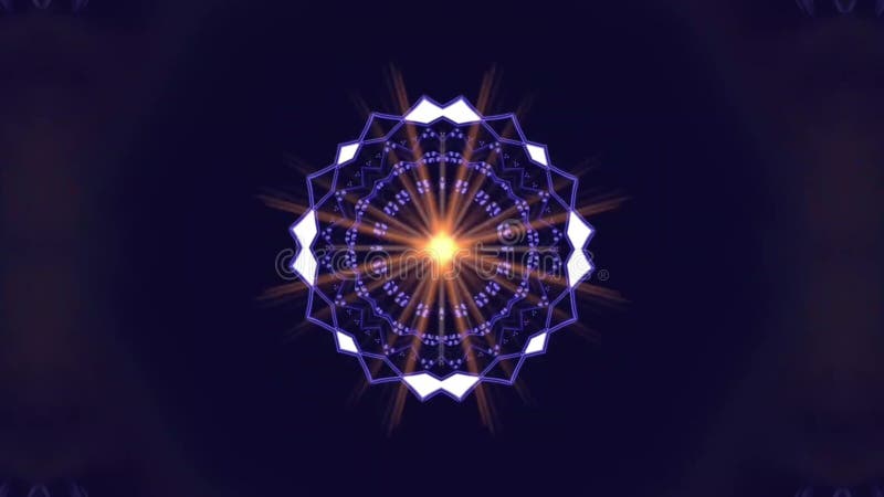 The Floral Graphic with a Pointed Shape Stock Footage - Video of video ...