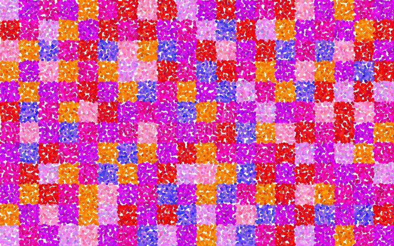 Floral grid squares stock illustration. Illustration of array - 23586089