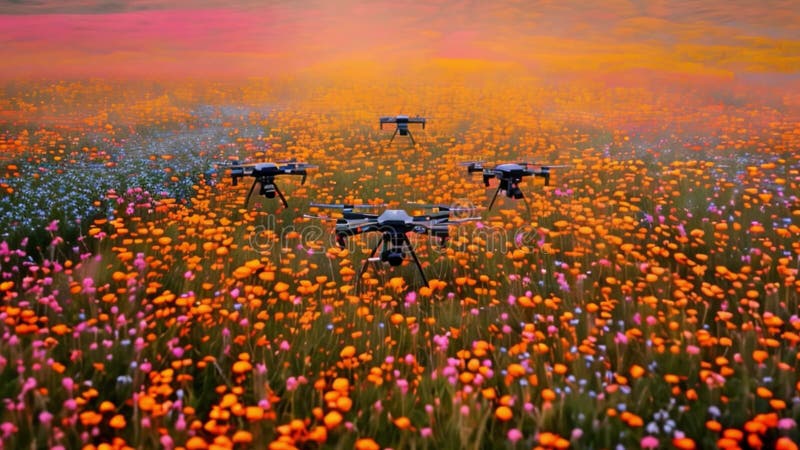 Floral Harmony: Drones Take Flight To Aid in Essential Pollination of ...