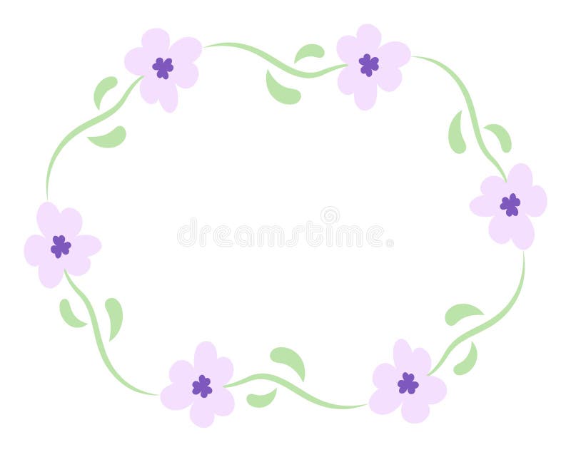 Floral Horizontal Decorative Frame Illustration Rustic Design Element ... Floral Horizontal Decorative Frame Illustration Rustic Design Element ...