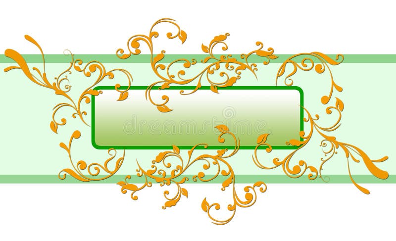 Floral label background stock illustration. Illustration of message ...