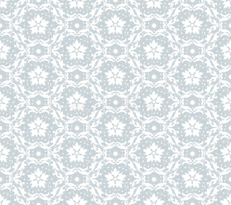 Floral lace pattern stock vector. Illustration of black - 39745578