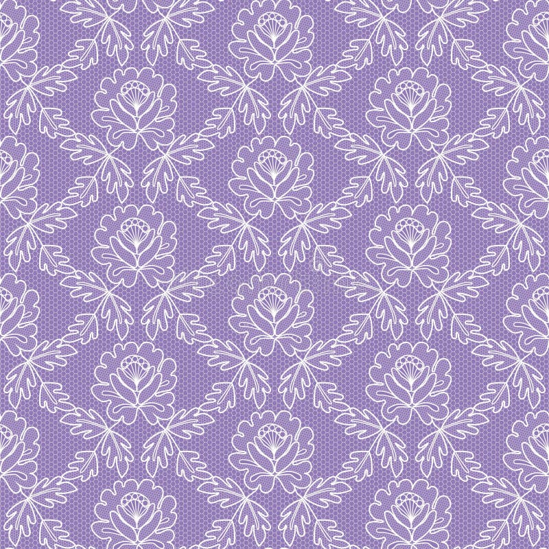 Floral lace pattern stock vector. Illustration of flowers - 144190644