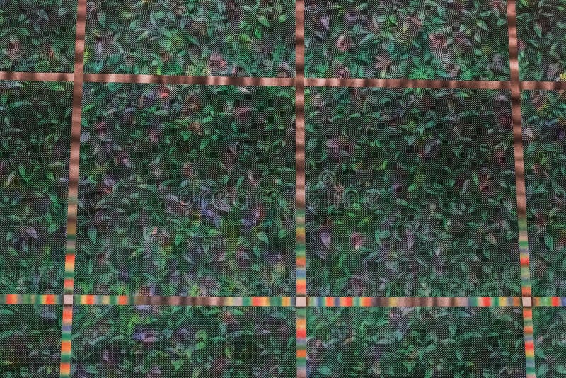 Perforated Abstract Floral Leaf Background Stock Image - Image of decor ...