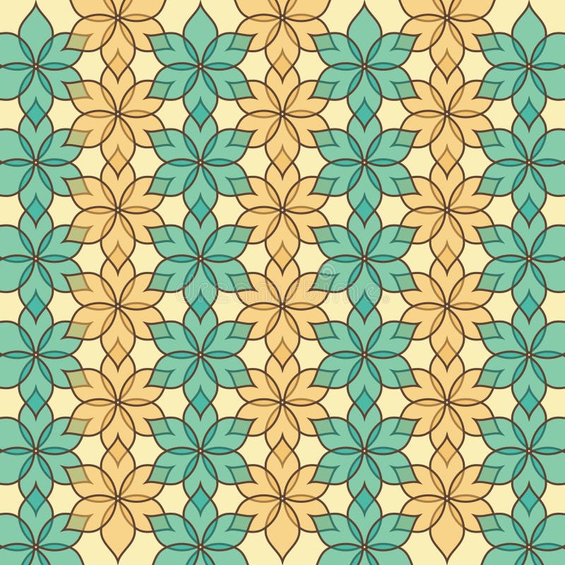 Floral leaf pattern stock illustration. Illustration of stripe - 63222561