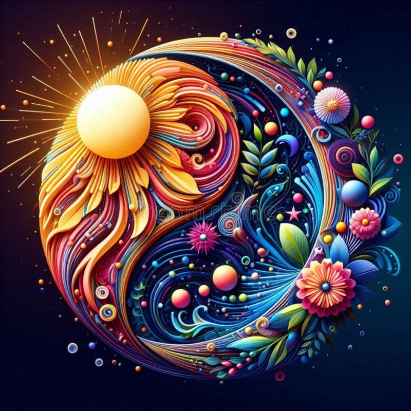 Half Sun Moon Stock Illustrations – 2,153 Half Sun Moon Stock ...