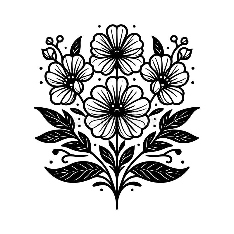 Floral Vector Floral Pattern Icon Flowers for Design Pattern Icon ...
