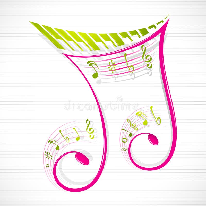 Colorful Floral Swirl stock vector. Illustration of filigree - 30983814