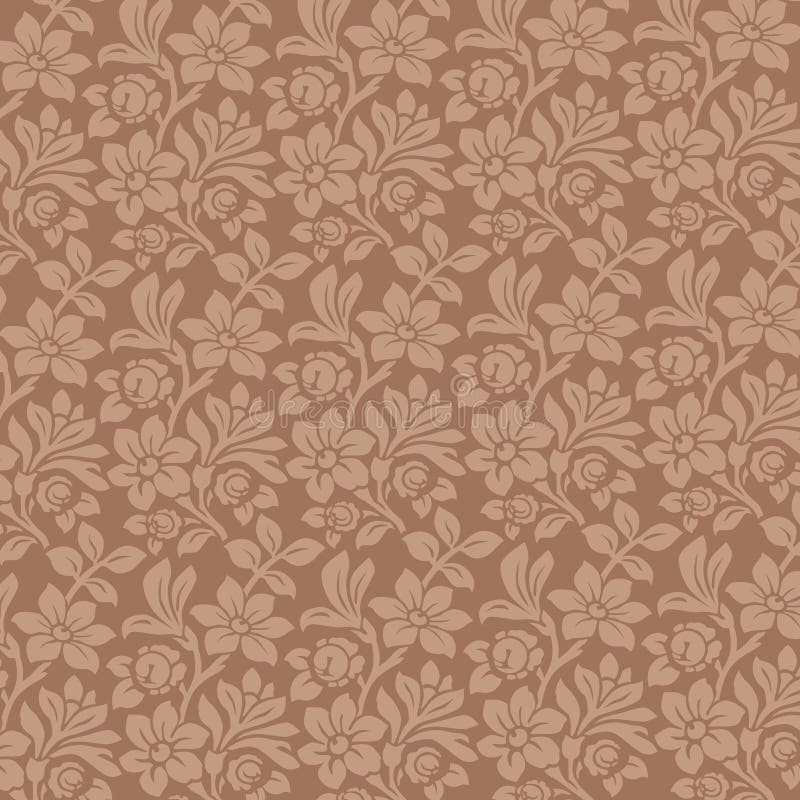 Floral Ornamen background. stock vector. Illustration of decor - 27667032