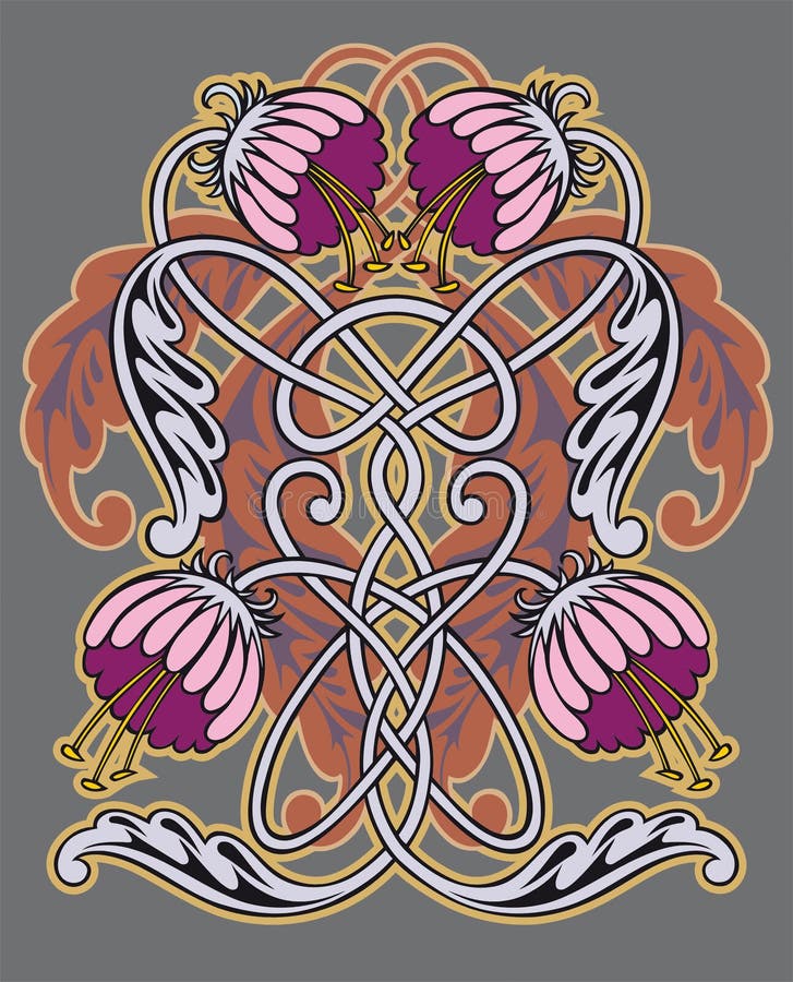 Abstract Floral Ornament, Vector Stock Vector - Illustration of nature ...