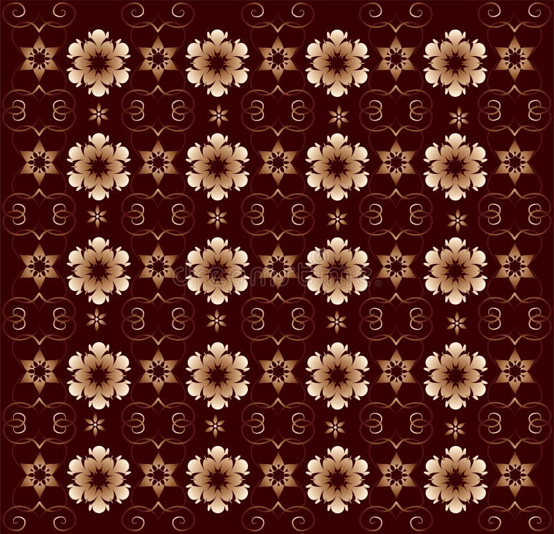 Floral Ornament, Vector Background Stock Vector - Illustration of ...