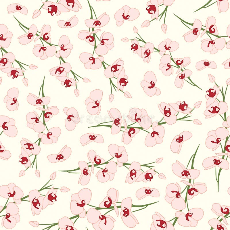 Floral pattern stock vector. Illustration of flowering - 28723403