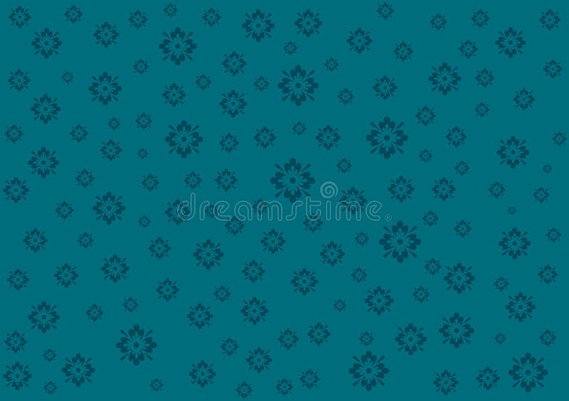 Floral Pattern Background Wallpaper Design Layout Stock Illustration ...