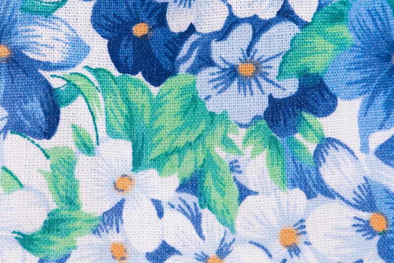 Floral pattern on cloth stock photo. Image of fabric - 45011038
