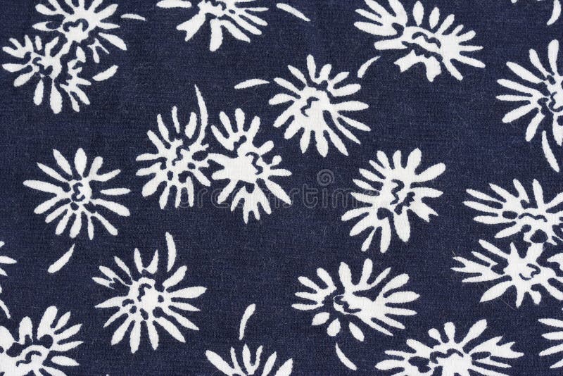 Floral pattern on fabric stock photo. Image of design - 8592038
