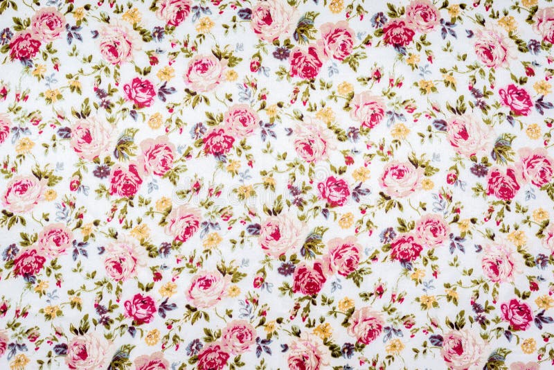 Floral pattern fabric stock image. Image of design, material - 60323869