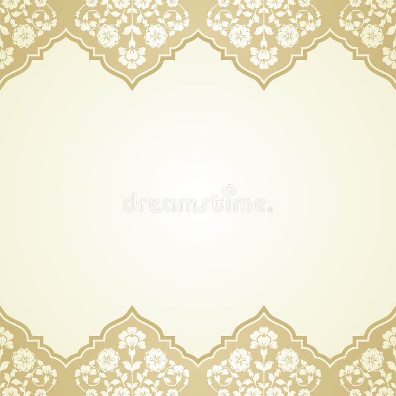 Floral Pattern for Invitation Card. Stock Vector - Illustration of ...