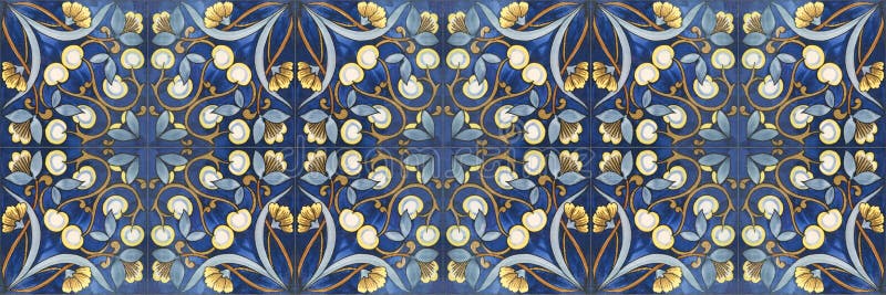 Floral Pattern Seamless Texture that Can Be Repeated Modularly To ...