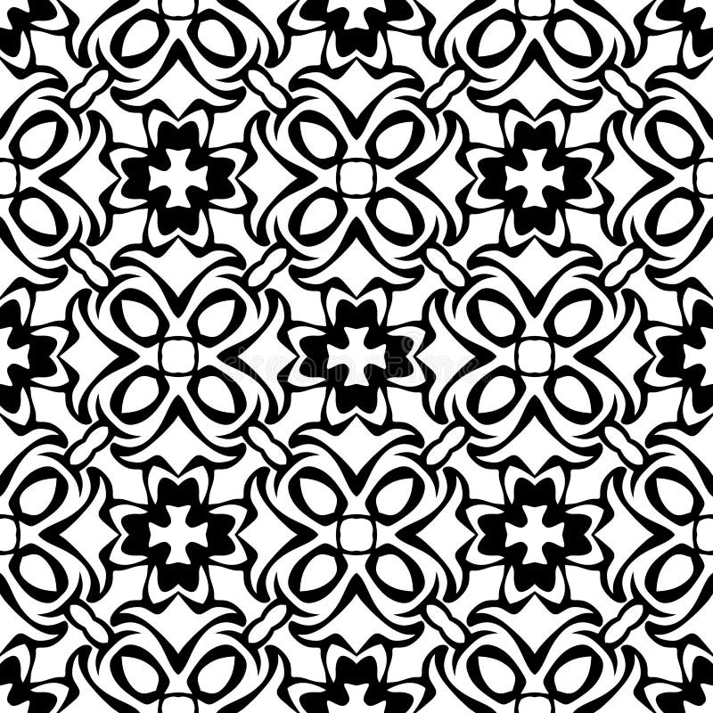 Floral Pattern Seeamless Double Design Stock Illustration ...
