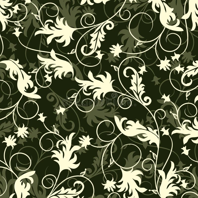 Floral pattern, vector stock vector. Illustration of creative - 3211422