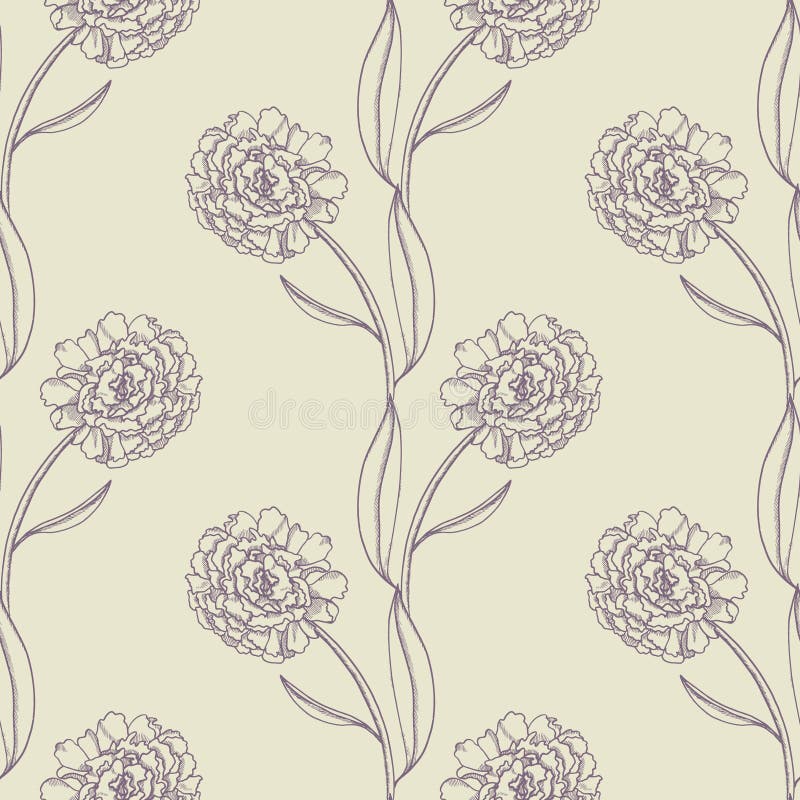 Floral pattern stock vector. Illustration of fabric, natural - 37527287