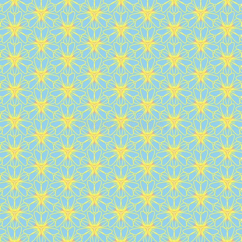 Floral Pattern, Vintage Geometric Pattern. Retro Style and Aesthetic ...