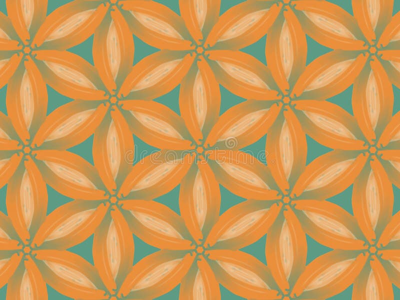 Floral Pattern, Vintage Geometric Pattern. Retro Style and Aesthetic ...
